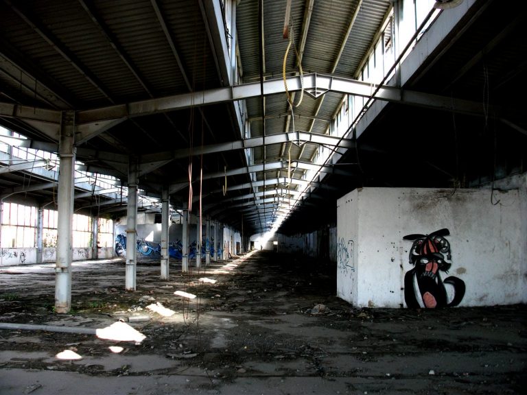 Gas Masks & Graffiti: A Derelict Furniture Factory in Bulgaria - Ex Utopia